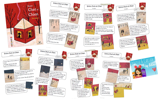 Trousse et Cartable: Entre Chat et Chien - Tapuscrit & exploitation CE1