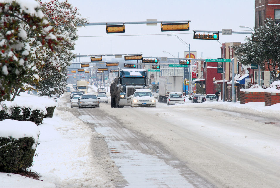 Terrell Daily Photo: #TBT Snow Storm