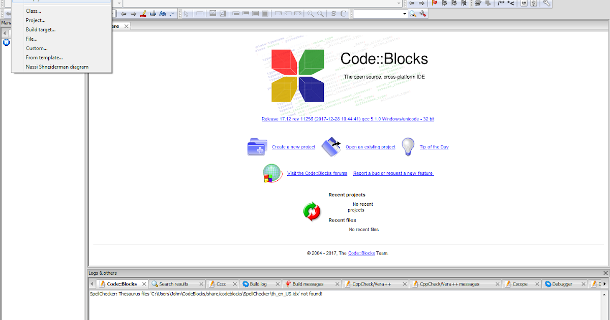 Cara Menginstal CodeBlock: Cara Membuat Program Sederhana (penjumlahan ...