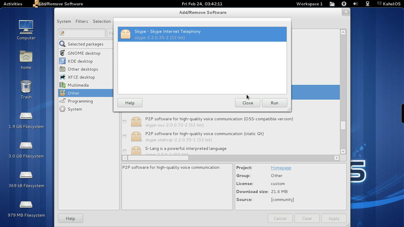 Das U-Blog by Prashanth: Review: KahelOS 020212