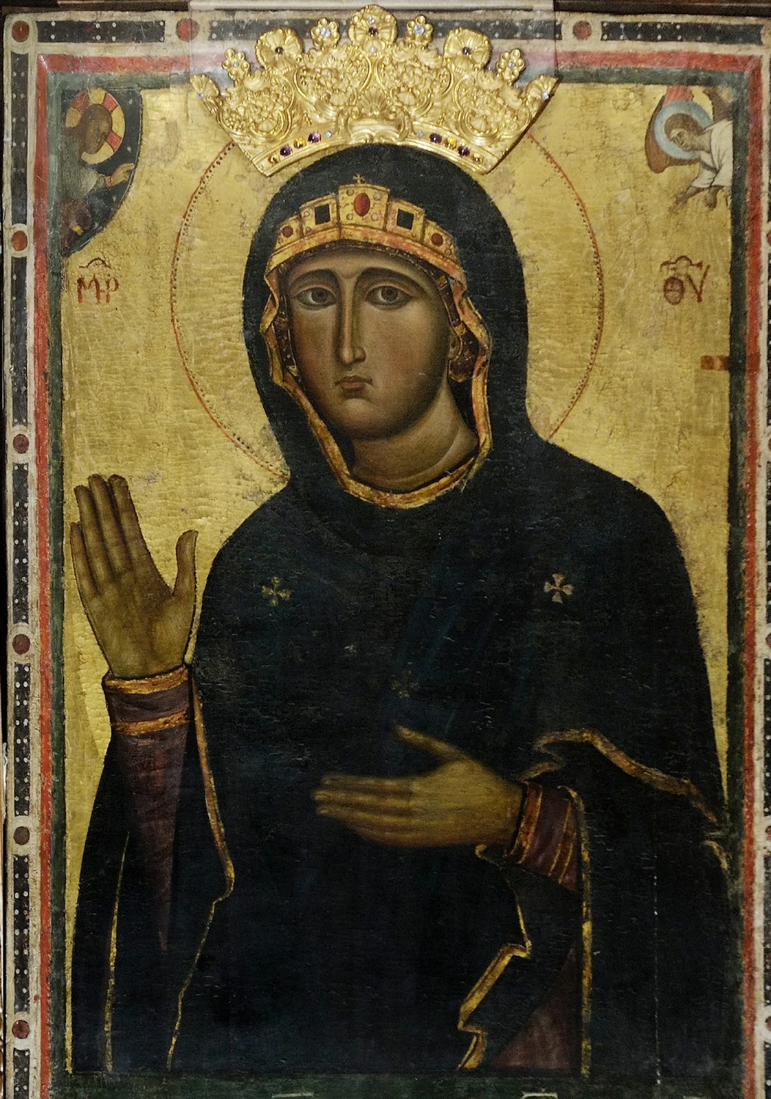 η Λειψανοθήκη: 125 - Η μοναδική βυζαντινή εικόνα της Παναγίας ...