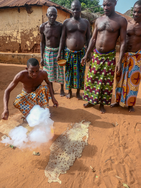 Victor Bloomfield Photo: Voodoo Dance Ceremony