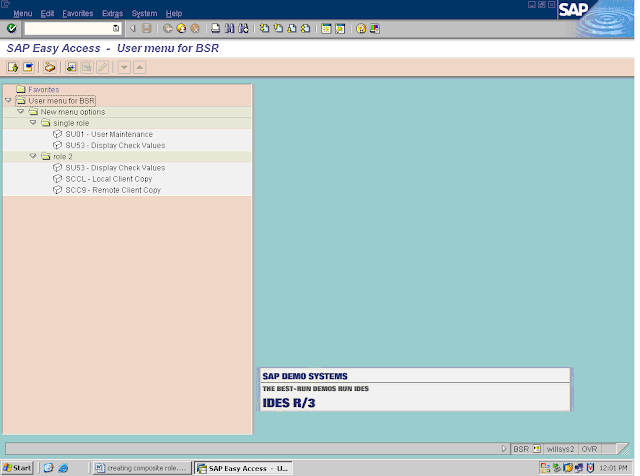 Sap Security Tutorial Creating Composite Roles In Sap Security