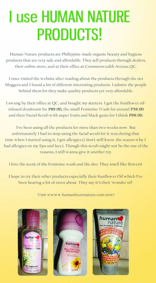 HUMAN NATURE PRODUCTS
