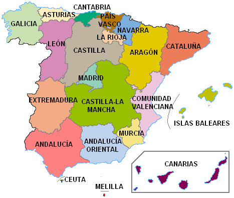 Mapa españa