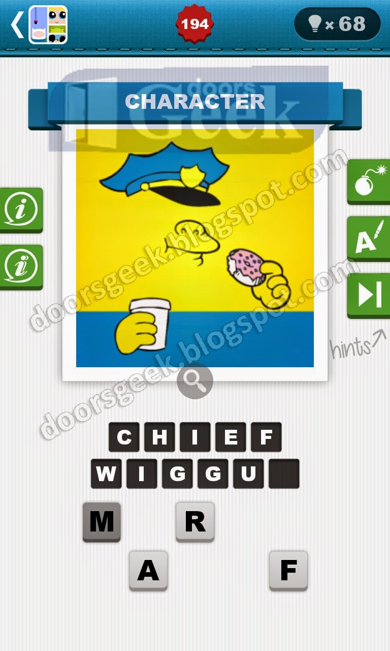 Cartoon Quiz Level 194 (bubble quiz games) ~ Doors Geek