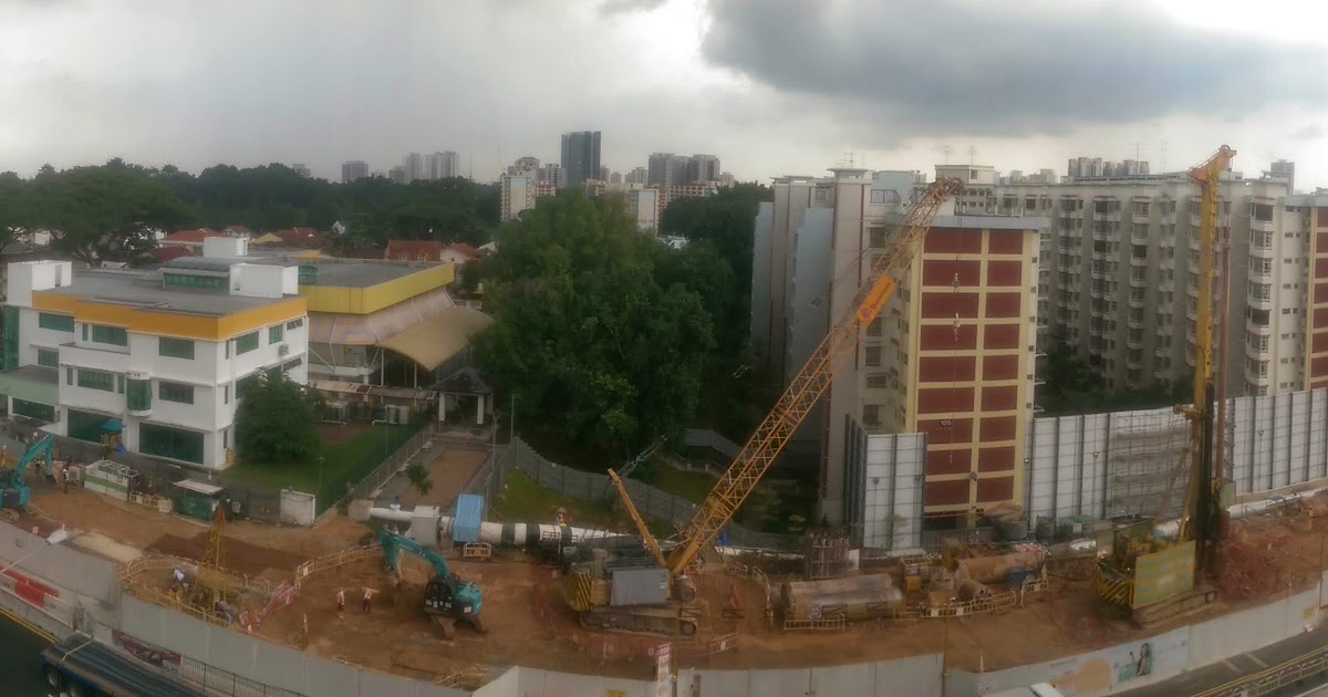 Thomson Line Construction: Piling at Mayflower (II)