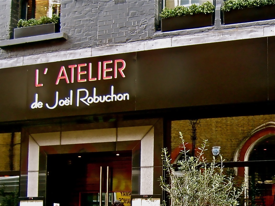 T and T: L'Atelier de Joel Robuchon in London