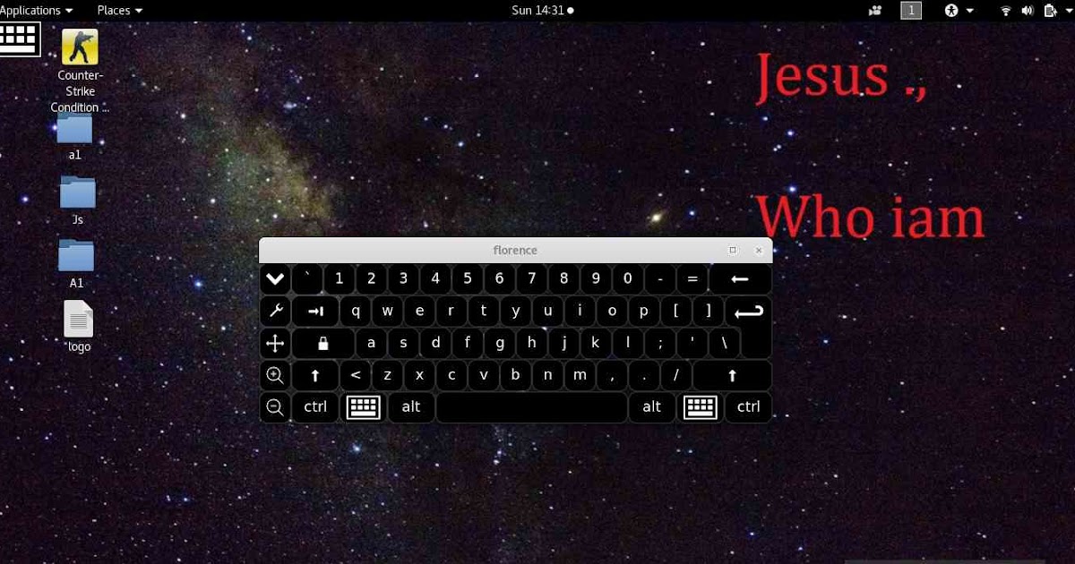 Florence : Papan Ketik (Keyboard) Virtual Linux