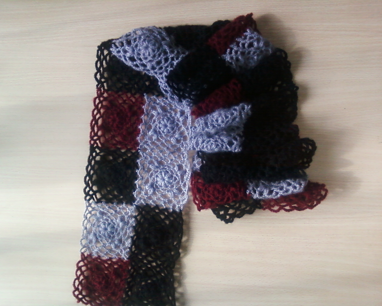 Magia crosetei: Esarfe