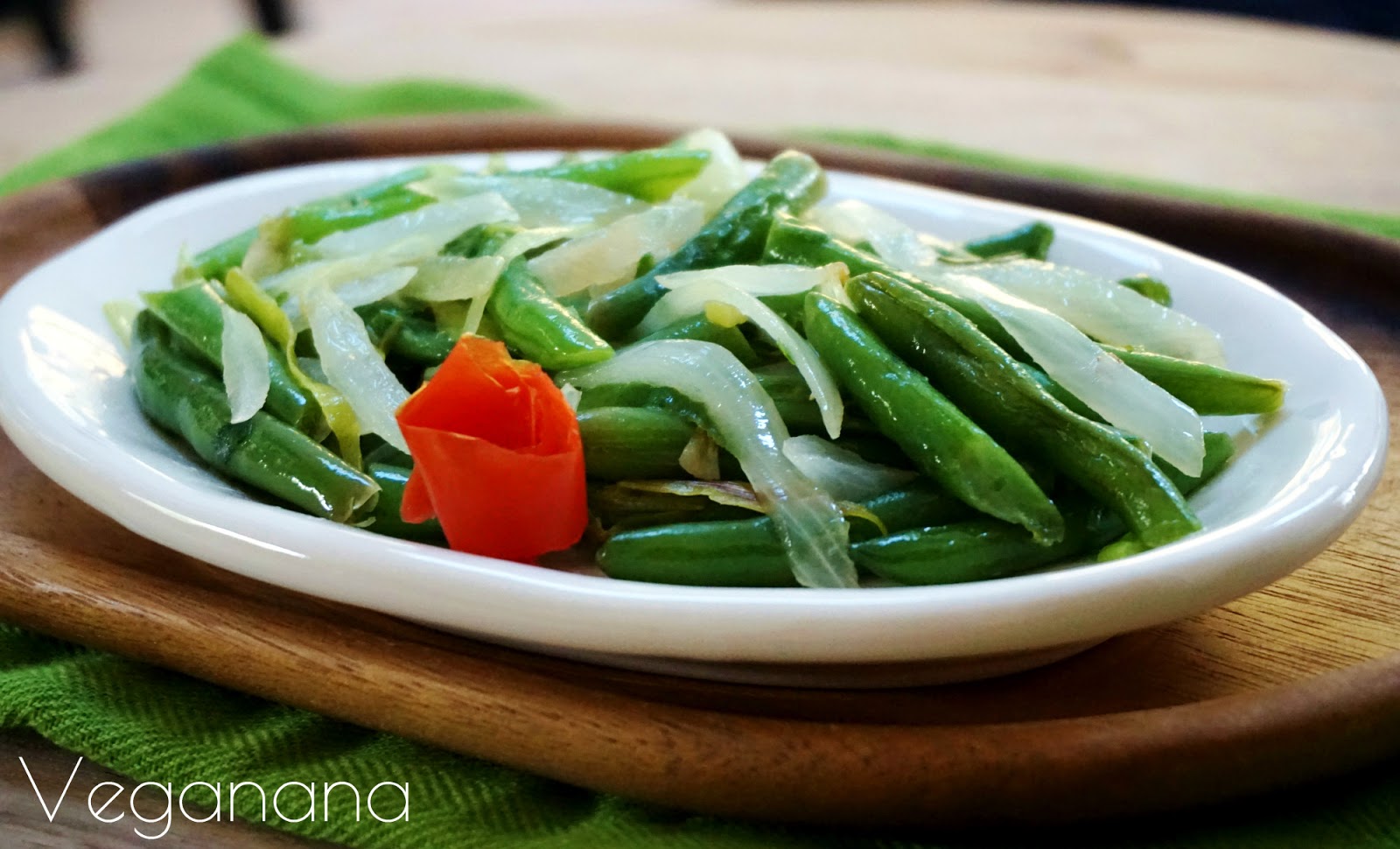 Vagem Refogada com Cebola e Alho Poró | Receita rápida e simples de fazer