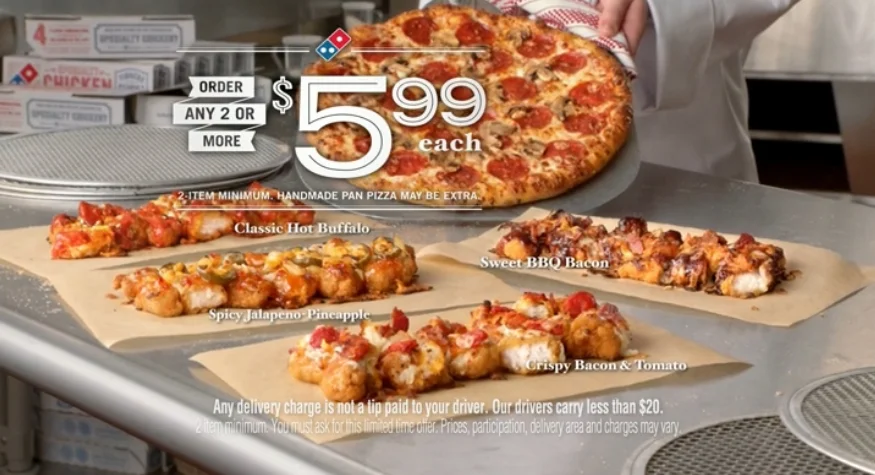 News: Domino's New Specialty Chicken is Pizza with Chicken Instead of ...