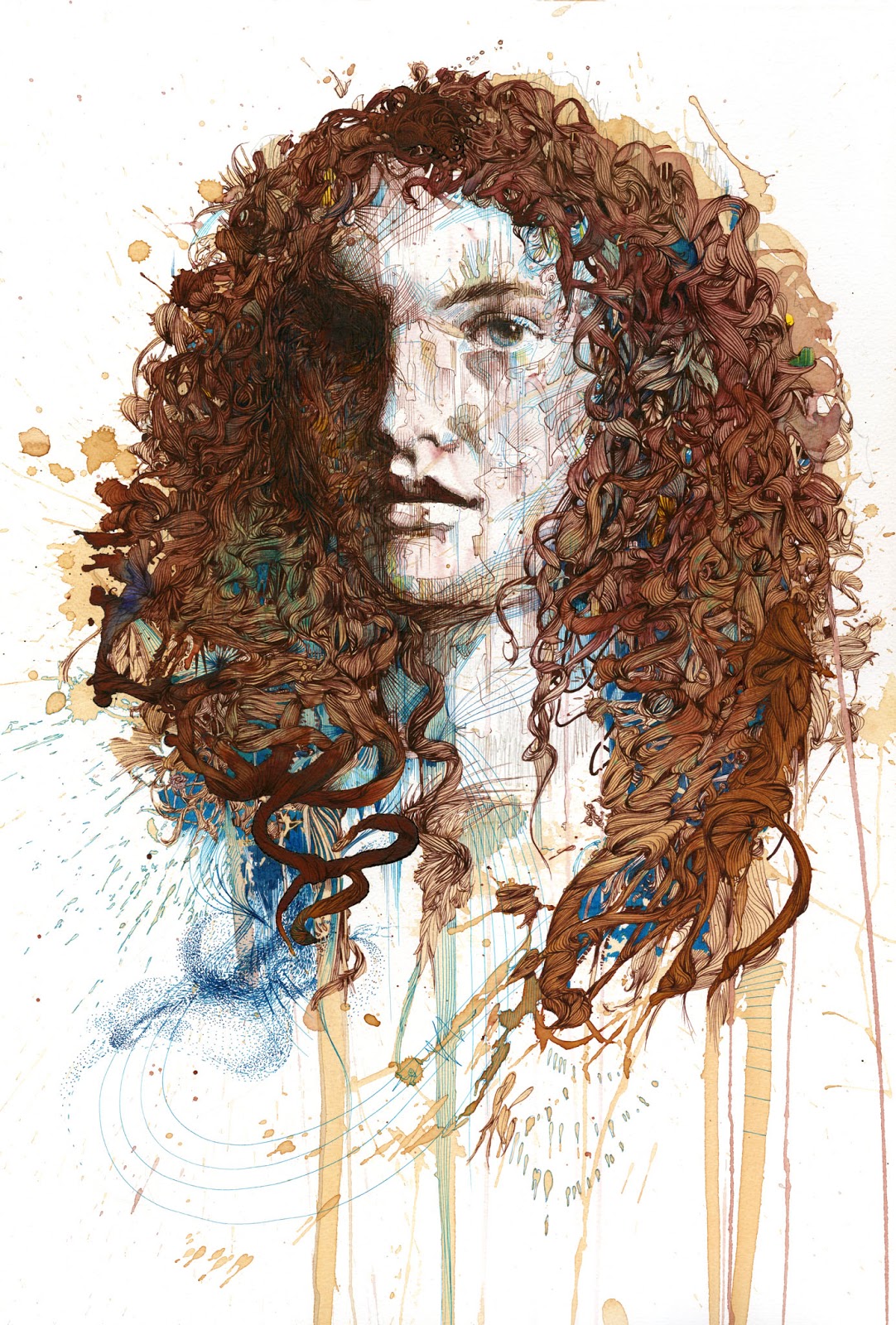 Carne Griffiths, 1973 | Abstract / Portrait painter / Illustrator ...