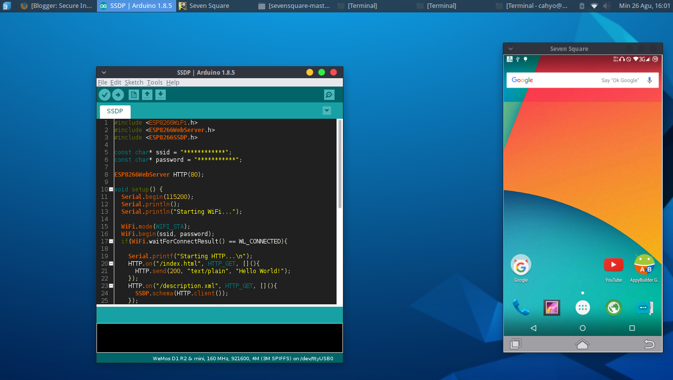 SSDP.jar untuk menguji SSDP example pada ESP8266 - Secure Instrument