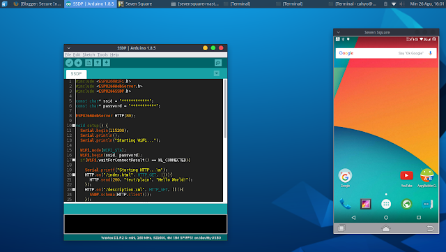 SSDP.jar untuk menguji SSDP example pada ESP8266 - Secure Instrument
