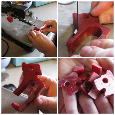 Making Bakelite Jewelry / Va-Voom Vintage | Vintage Fashion, Hair ...