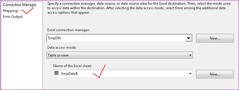 Ssis File Systemtask To Create An Excel File Dynamically From A Sql Query Or Table During