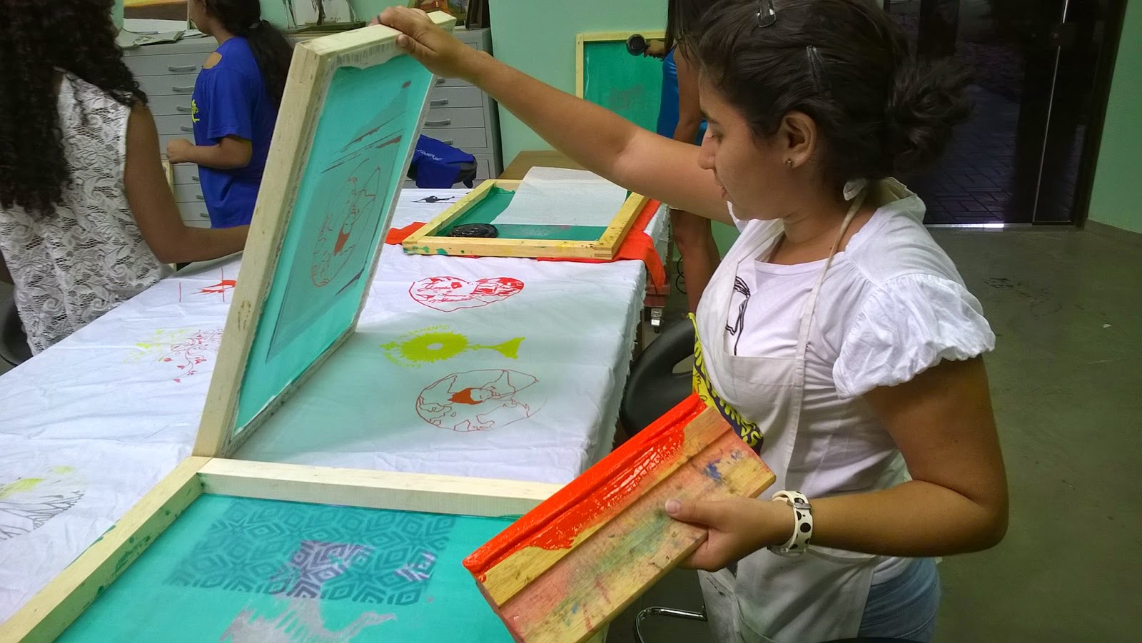 Curso de Serigrafia: Curso de Serigrafia no Sesc Arsenal - Cuiabá MT