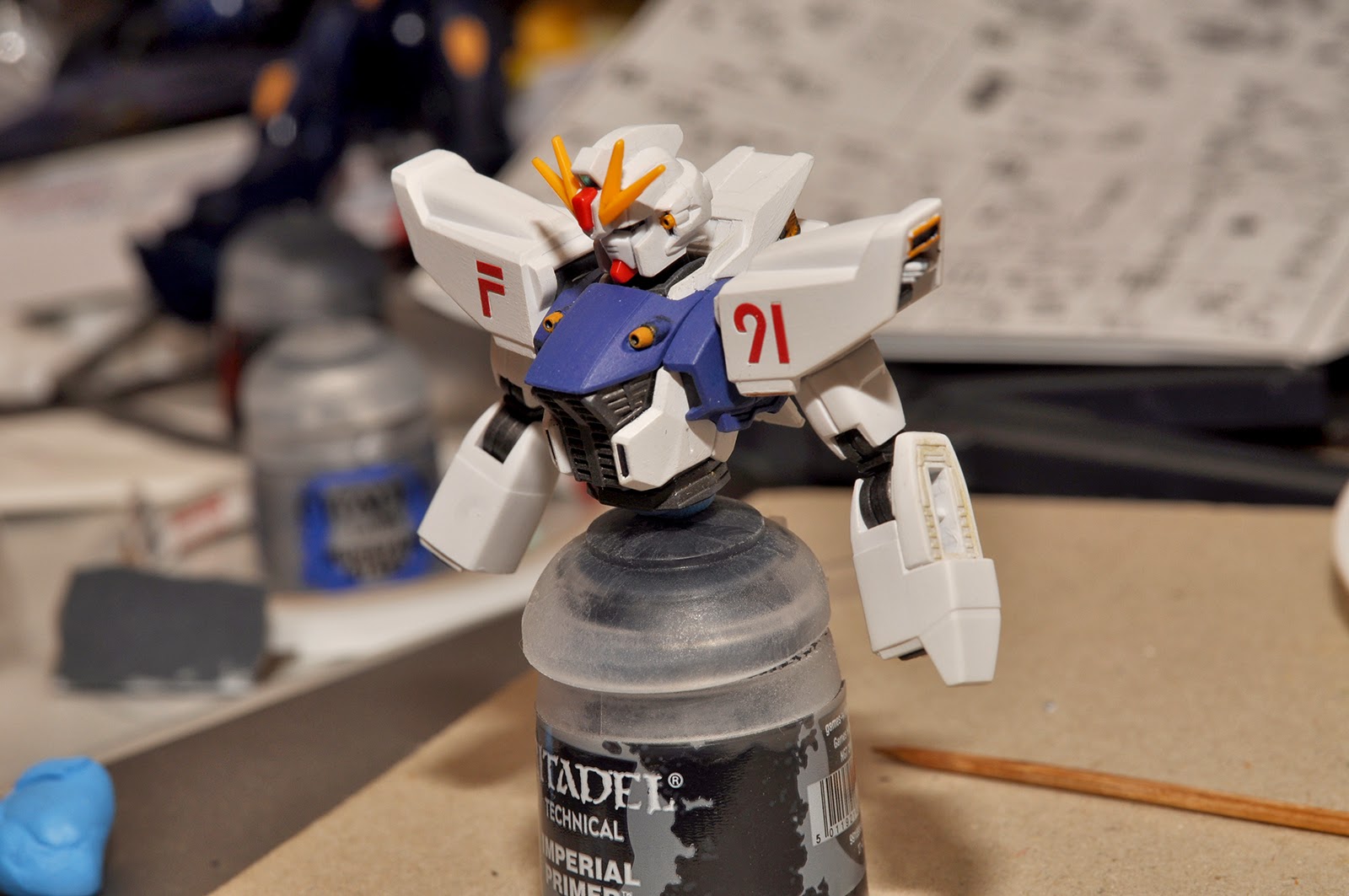 Zettai-Hobbies: HGUC 1/144 GUNDAM F91