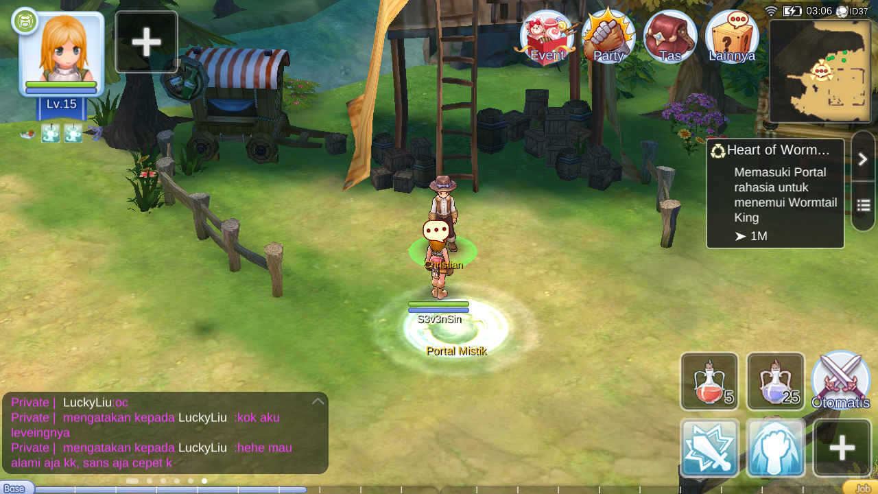 Quest Heart of Wormtail Ragnarok M: Eternal Love
