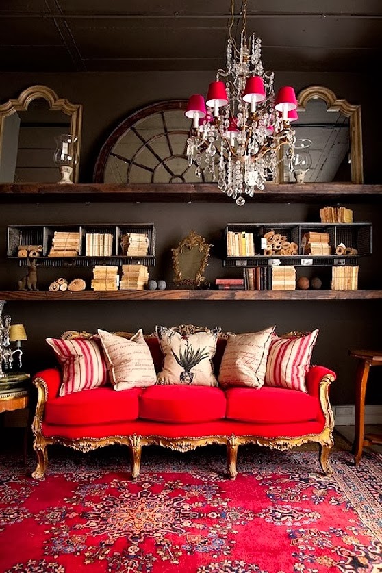 Eye For Design Decorating Your Home With The Black Red Combination