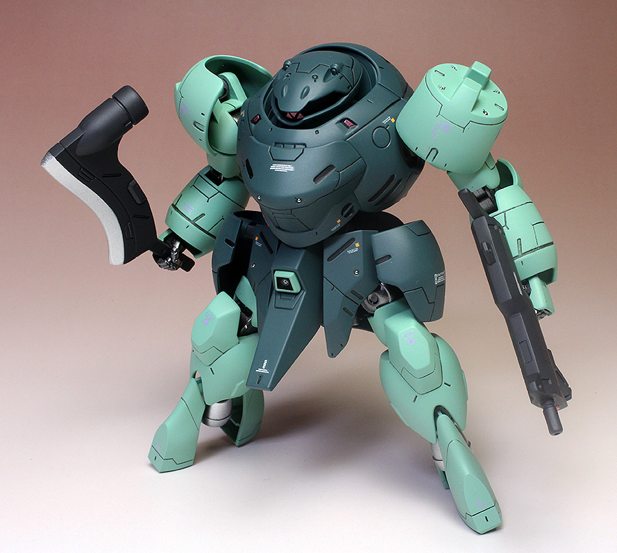 Gundam Family: HG 1/144 Man Rodi Painted Build