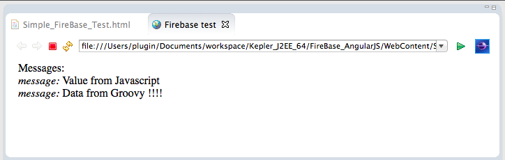 Dinis Cruz Blog: Using Firebase to sync data with a webpage (via Javascript, REST and Firebase ...