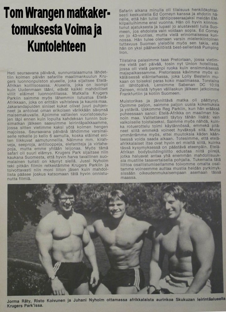 Jorma Raty - The Best Back In The World: | 1975