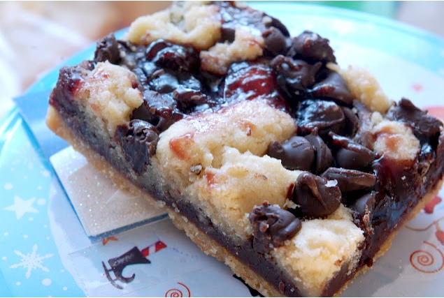 Chocolate Raspberry Bars