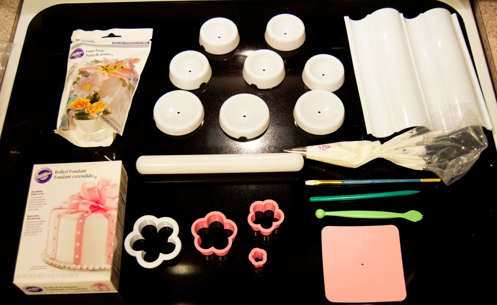 Notes by Sherry: Tutorial - How to Make Petal Ruffled Fondant and Gum ...