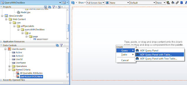 ADF Specialists Blog: ADF Query Panel with CheckBox (Boolean search ... ADF Specialists Blog: ADF Query Panel with CheckBox (Boolean search ...
