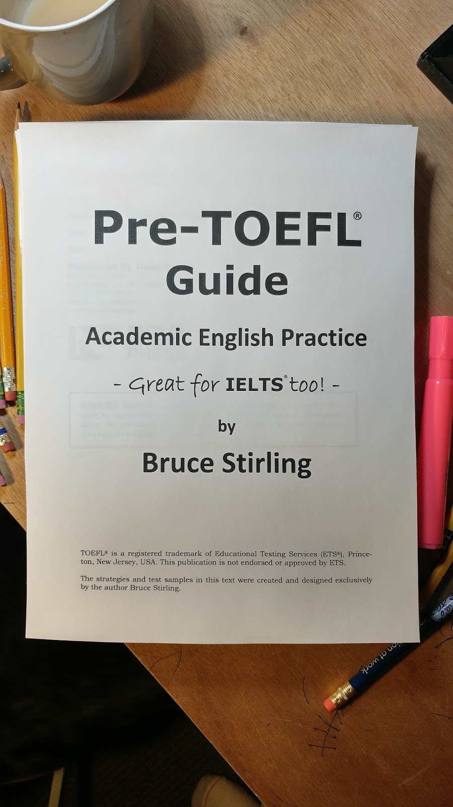 TOEFL Lessons: My next TOEFL book available January 2017