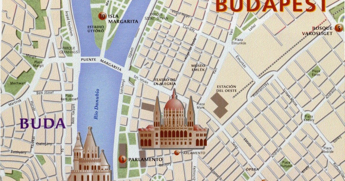 Raquel Ritz Viajes: Mapas de Budapest