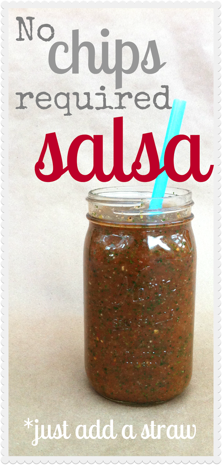 Salsa- no chips required. | Joy's Hope