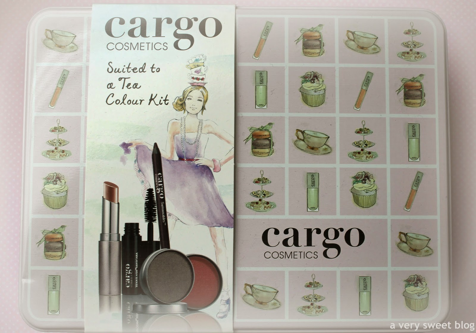 Cargo Cosmetics: Suited To A Tea Tin Kit Review | A Very Sweet Blog