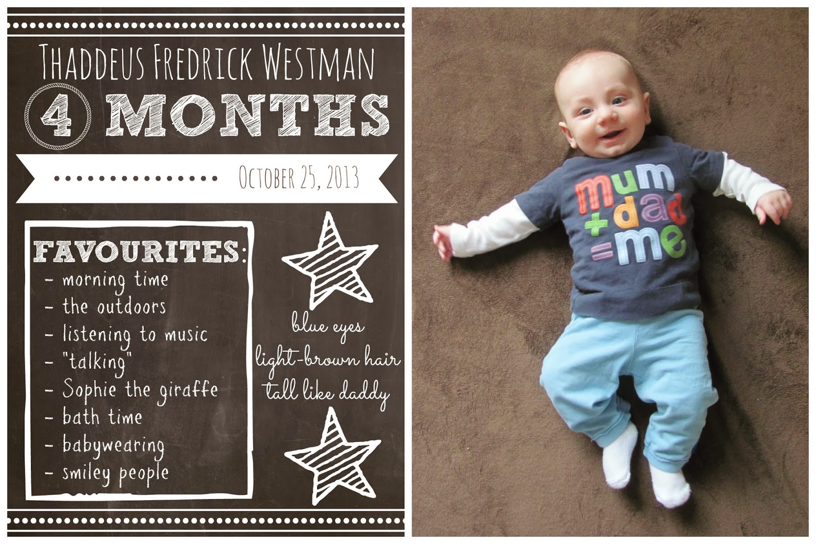 The Westman Family Blog: 4 MONTHS OLD