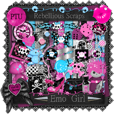 Rebellious Scraps: EMO GIRL