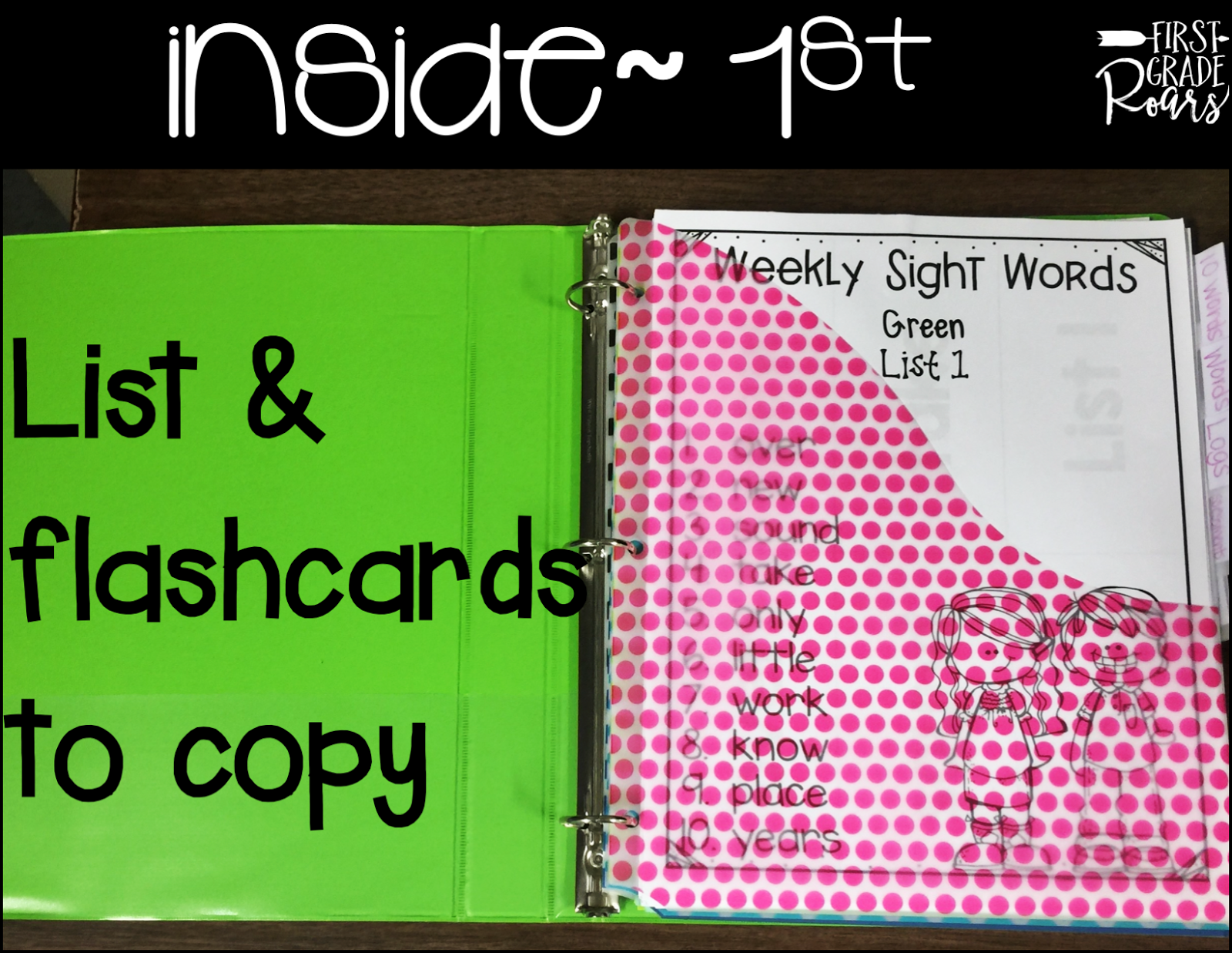 Differentiate Sight Words using Fry Lists - Megan Mitchell