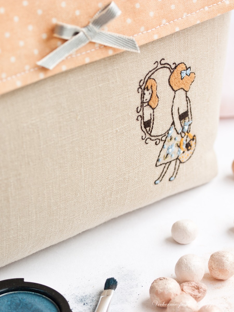 Косметичка / Cosmetic bag - Вечерние посиделки