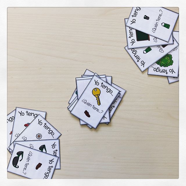 Yo tengo... ¿quién tiene...?