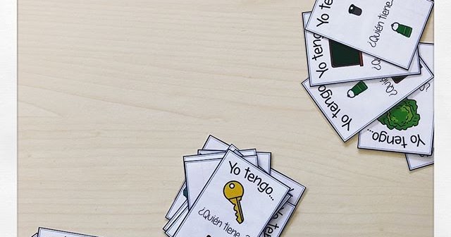 Yo tengo... ¿quién tiene...?