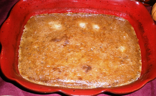 Journey of an Italian Cook: Warm, Soft, Chestnut Pudding