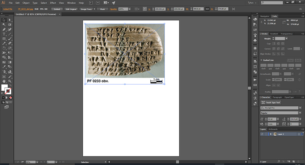 Digital Cuneiform Blog: How to draw copies of cuneiform tablets: Part 1 ...
