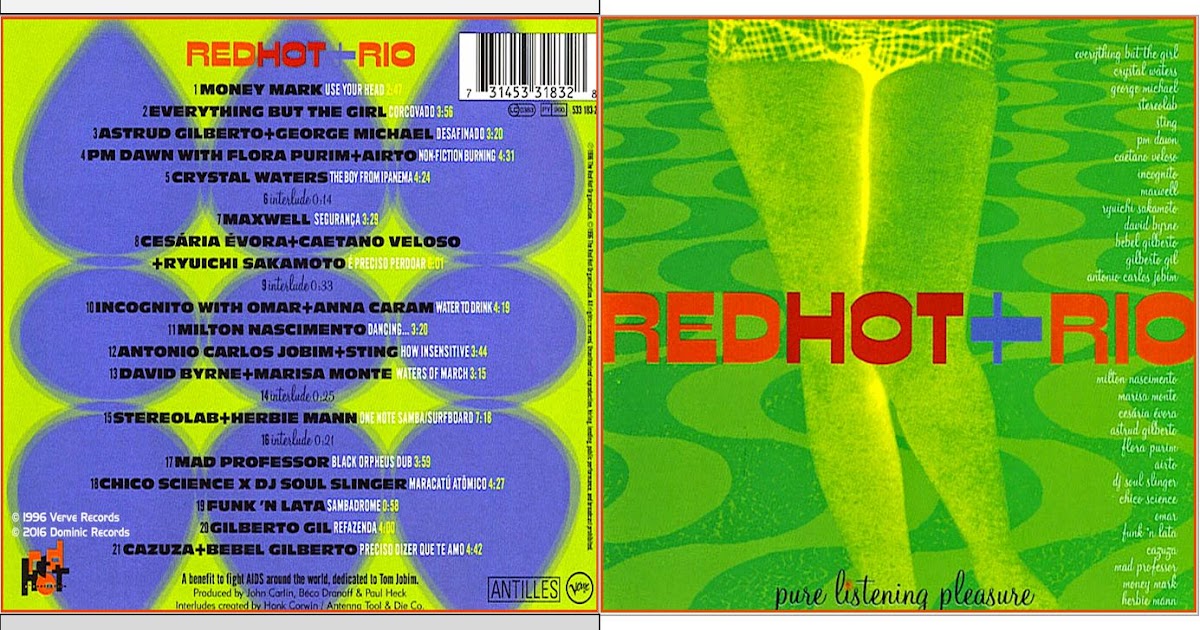 MUSICOLLECTION: RED HOT + RIO - 1996
