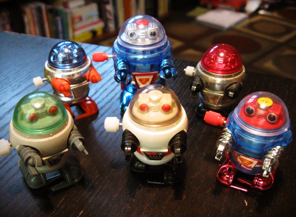 Lair of the Dork Horde: The Return of the Tomy Rascal Robots!