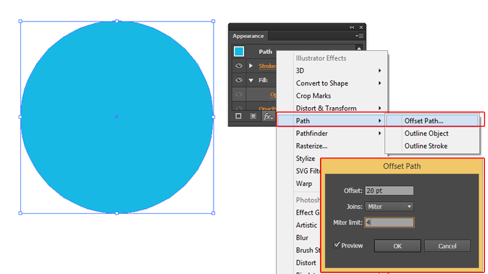 2 Cara Mudah Menguasai Effect Offset Path Adobe Illustrator Non ...