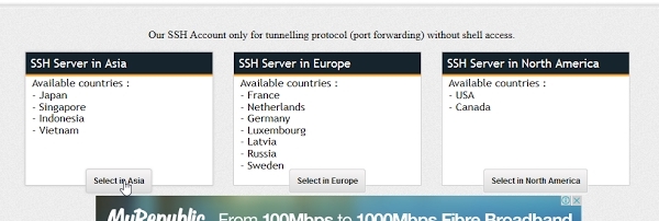 Cara Membuat Akun SSH Gratis di FastSSH