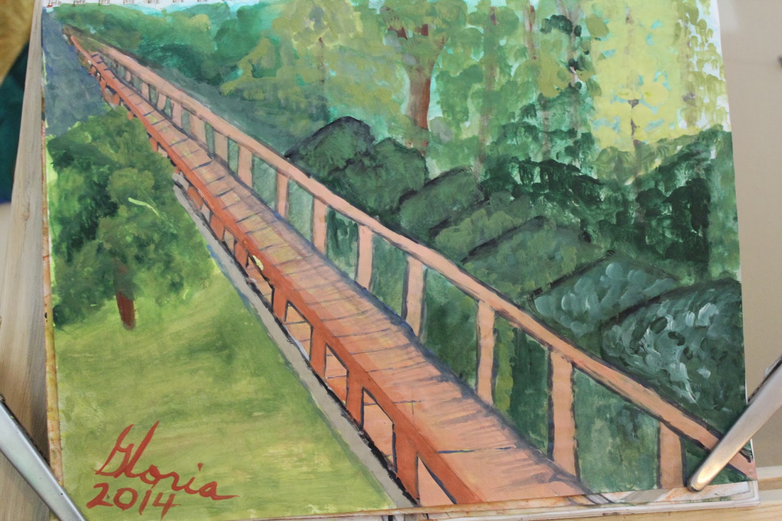 words-that-work-LLP: Straight and narrow path sketch by Gloria Poole of ...