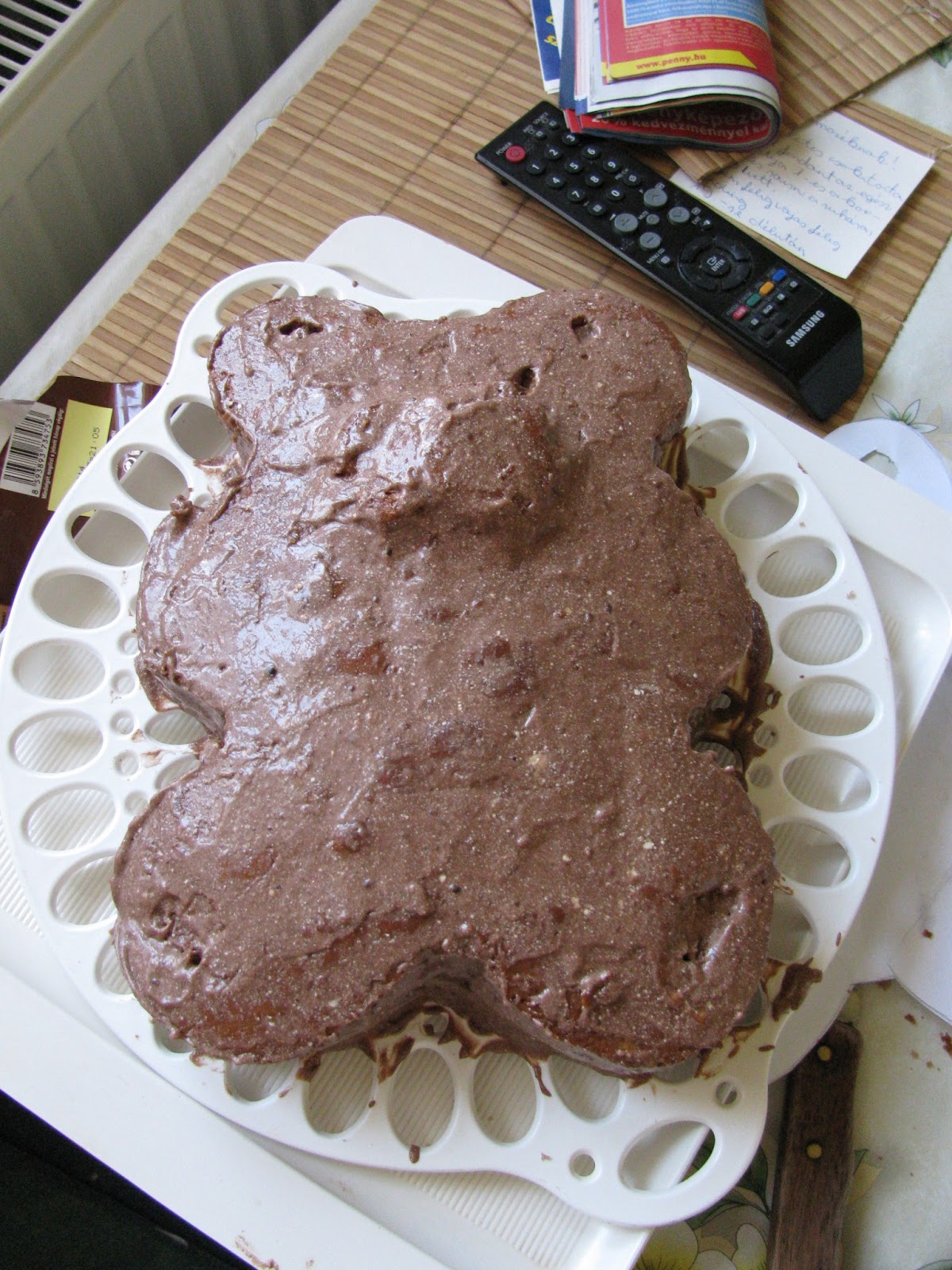 Andisüti: Kislány maci torta