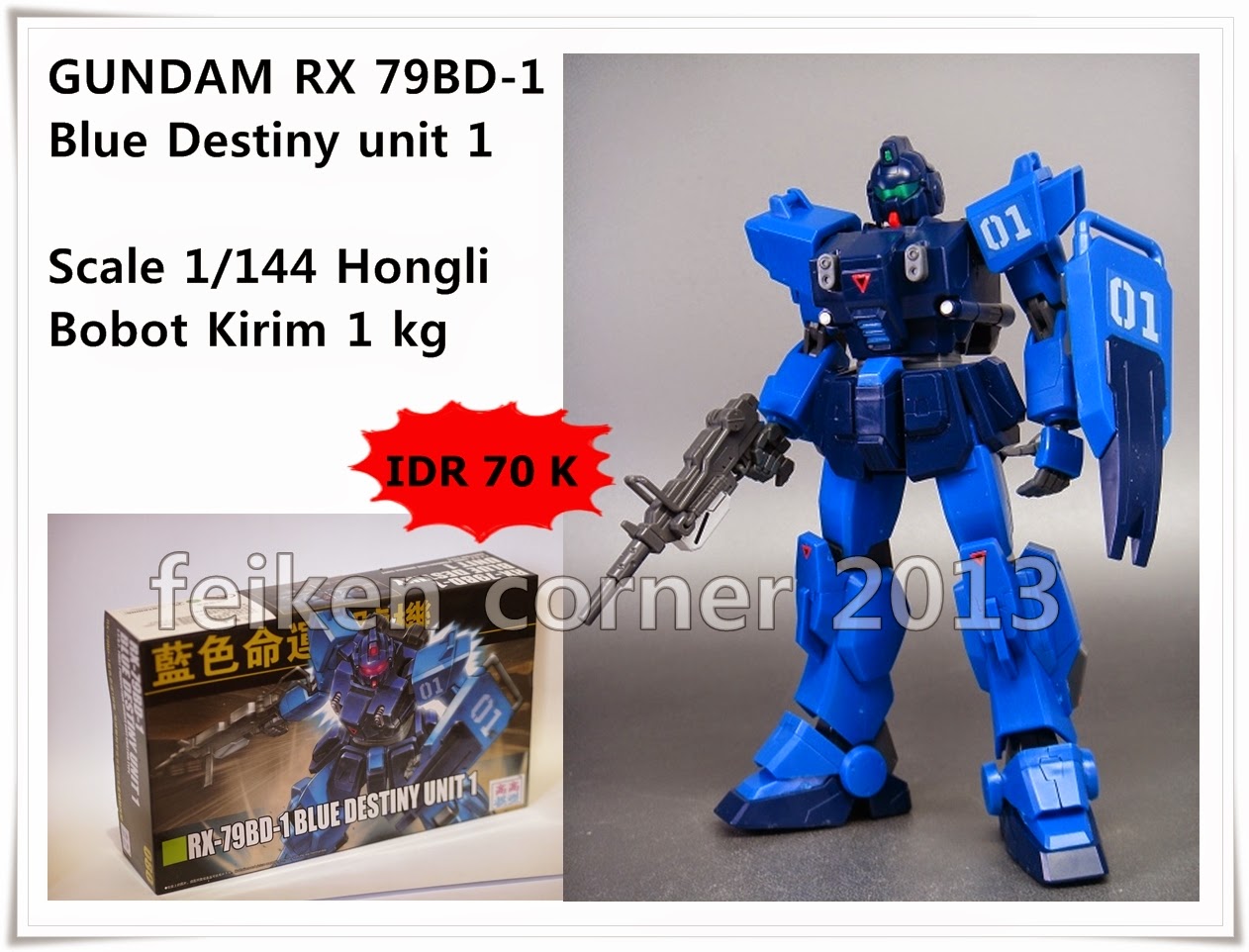 Feiken Corner: Gundam Model Kit